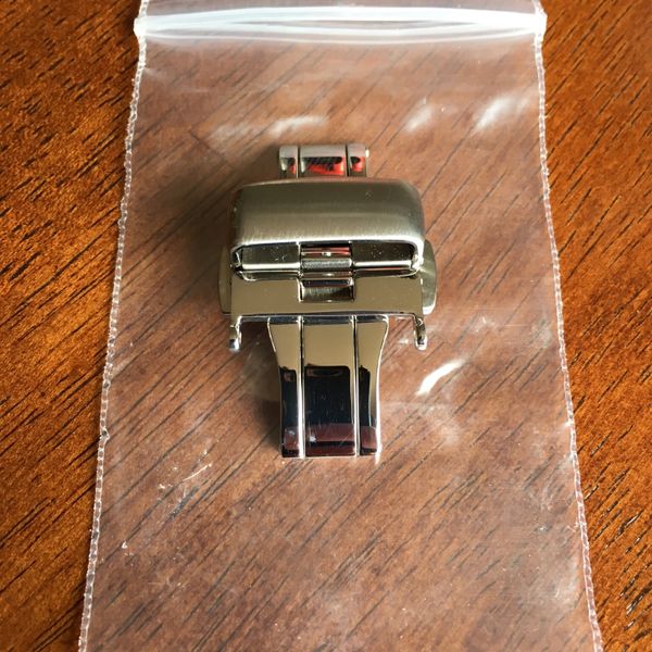 FS: RHD Deployant Clasp - Double fold, push button, Stainless Steel ...