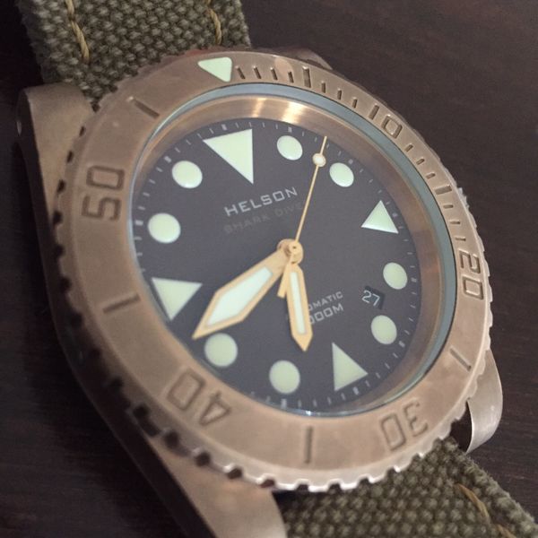 FS Helson Shark Diver Bronze in EU/Germany | WatchCharts