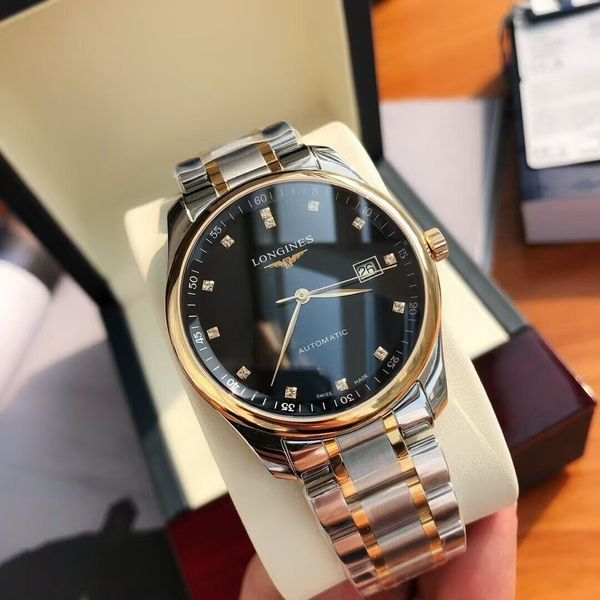 LONGINES Master Collection Automatic Date Display Black Dial 40mm L2 ...