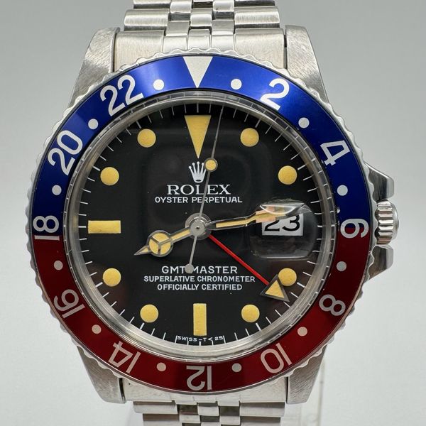 [WTS] Rolex GMT-Master 1675 Jubilee Pepsi Heavy Patina 1975 ...
