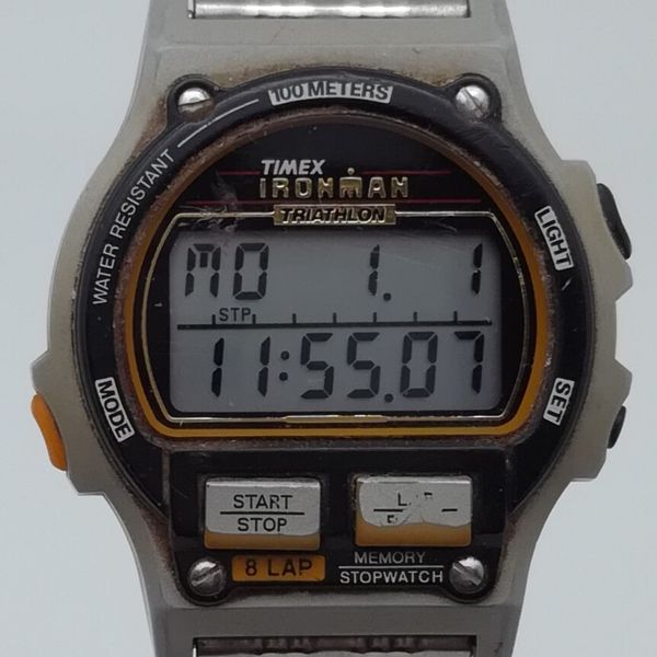 Timex Men's Watch, Chronograph, Date Display, Stainless Steel Strap ...