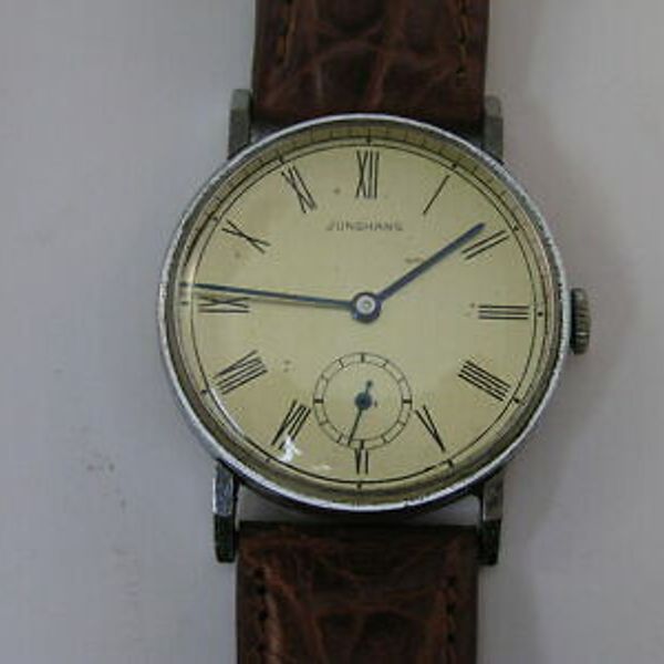 Vintage Junghans Military Watch Solid Lugs 1940's Cal J63 | WatchCharts ...
