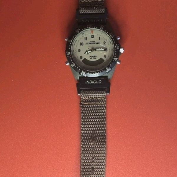 Vintage Timex Expedition Men's Watch Indiglo Digital Analogue 37mm ...