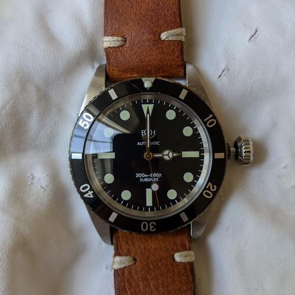 FS BSH BSHT 5508 Rolex submariner homage homage big crown | WatchCharts