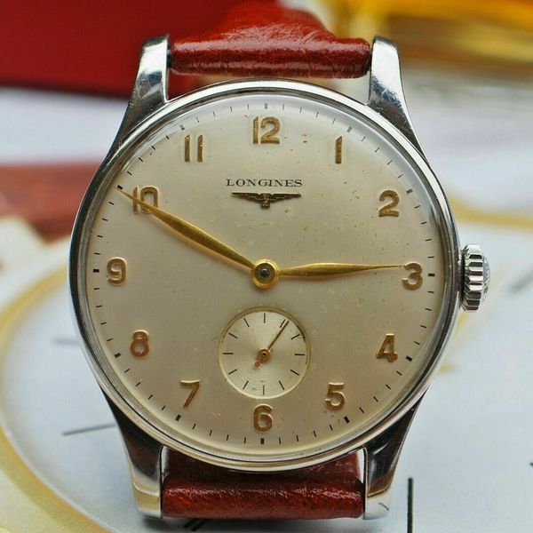 LONGINES CALATRAVA CALIBRE 12.68Z GENTS VINTAGE WATCH c1953 | WatchCharts Marketplace