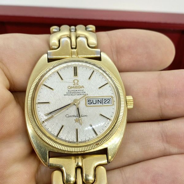 70s Omega Constellation Ref 168.029 Cal 751, 35mm Day-Date Original Box ...
