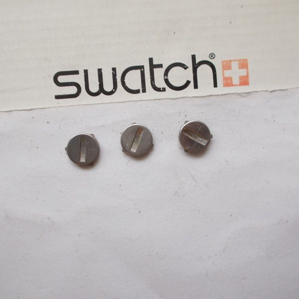 Lot of 3 Battery Covers for CHRONO Swatch Watches incl Seal Cover WOW ...