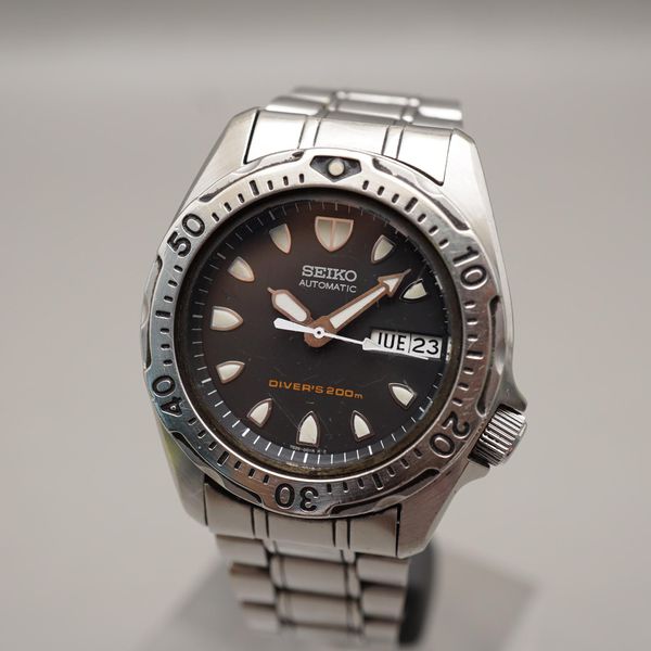 [WTS] Vintage 1996 Seiko SKX001 7S26 Sharktooth Midsize Divers 200M ...