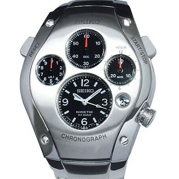 SEIKO Sportura 3rd Kinetic SBCG001 9T82-0A50 1000P Ltd Ed Men's Watch ...