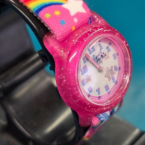 Working Timex Time Teacher Floating Unicorn Second Hand Kids ...