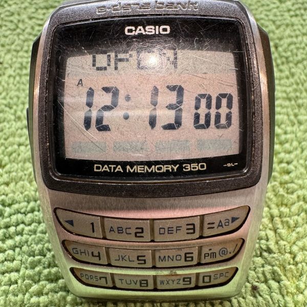 Vintage Casio Data Memory Watch EDB-610 | WatchCharts Marketplace