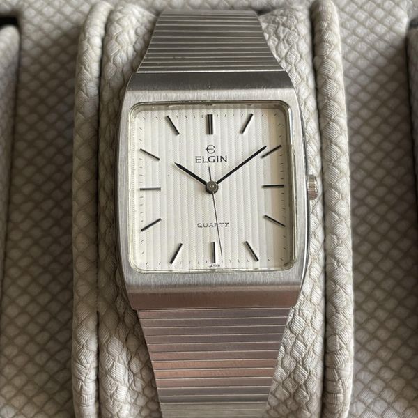 [WTS] Elgin Tank - Linen Dial - $99 Shipped! | WatchCharts Marketplace