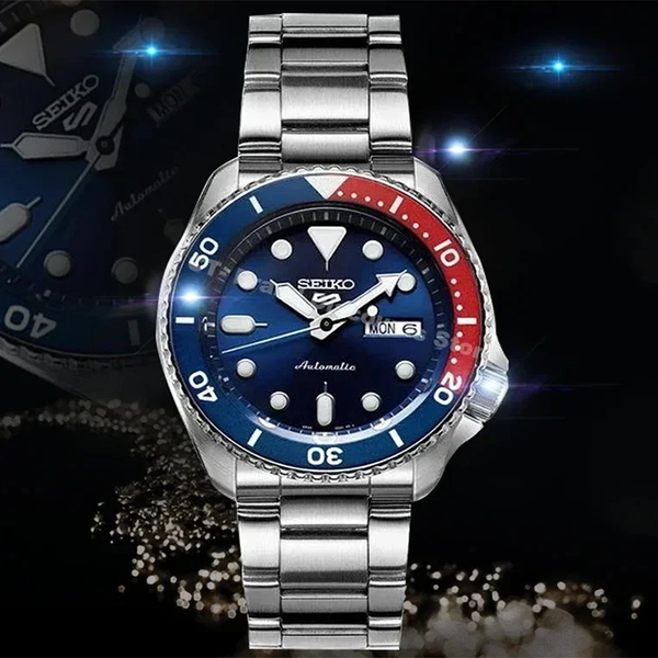 Original Seiko 5 Quartz Watch Men's Watches Waterproof Steel Belt Men's ...