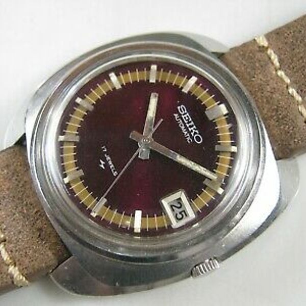 Vintage SEIKO 7005-7080 Automatic 17 Jewels Date Exotic Dial Rare Collection | WatchCharts