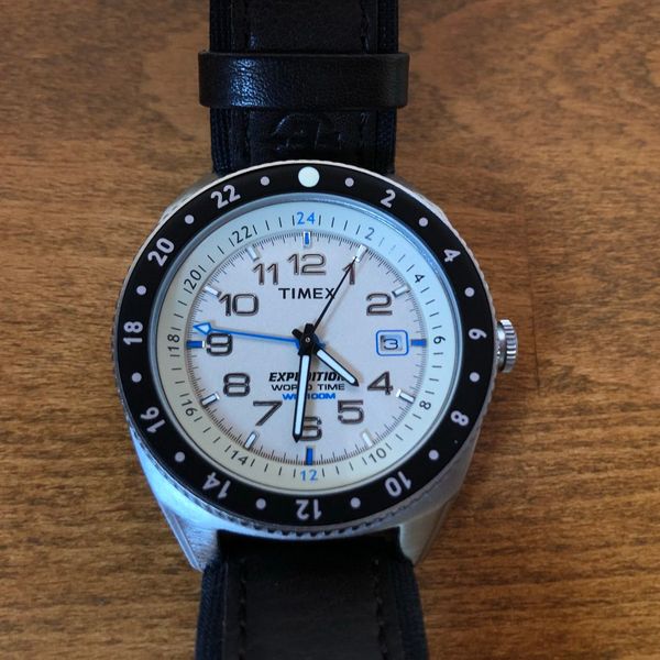 [WTS] Timex Expedition World Time T41151 | WatchCharts Marketplace