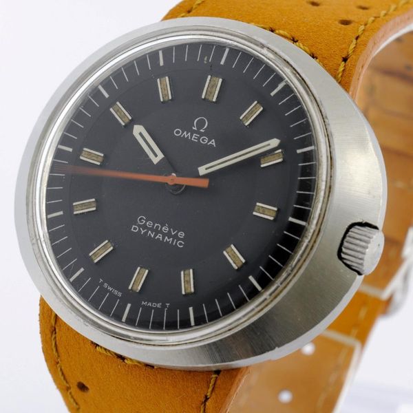 OMEGA GENEVE DYNAMIC I ORIGINAL DIAL MANUAL WIND VINTAGE RARE 1970 ...