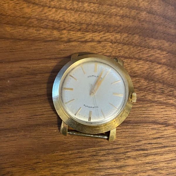 Vintage Hamilton 14k Gold Automatic Watch | WatchCharts Marketplace