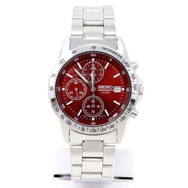 Seiko Selection Spirit Tachymeter Watch SBTQ045 Chronograph ...