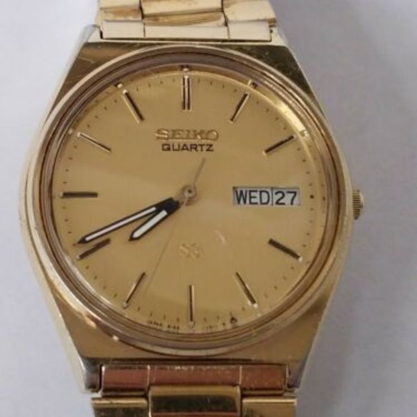 VINTAGE MENS SEIKO (8123-7239) WATCH. RUNS IN GOOD SHAPE. | WatchCharts