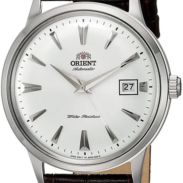 Orient Watch Men's Black Silver BAMBINO 2ND GENERATION Mechanical self ...