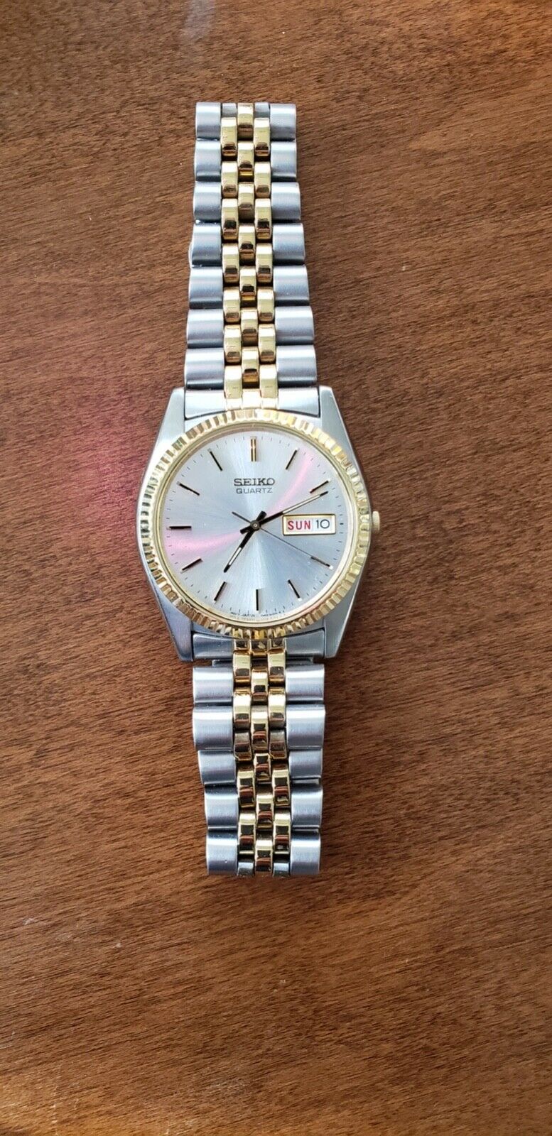 Seiko 36mm Quartz Two-Tone Watch - SGF204 | WatchCharts