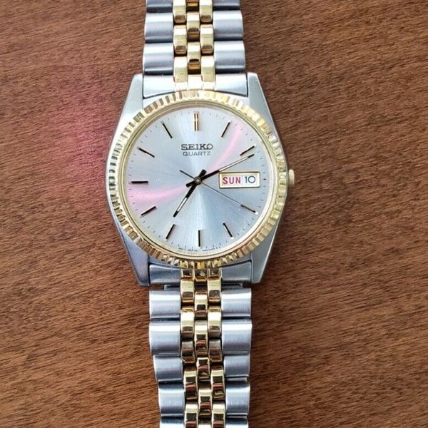 Seiko 36mm Quartz Two-Tone Watch - SGF204 | WatchCharts