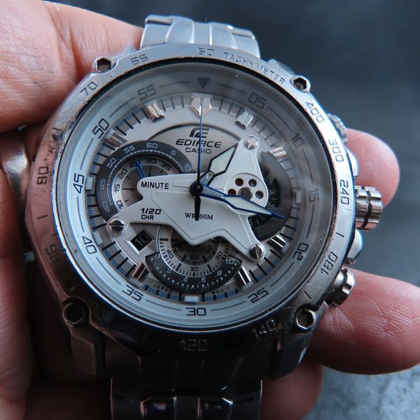 EF-550 Casio Edifice Chronograph Quartz Men Watch | WatchCharts Marketplace