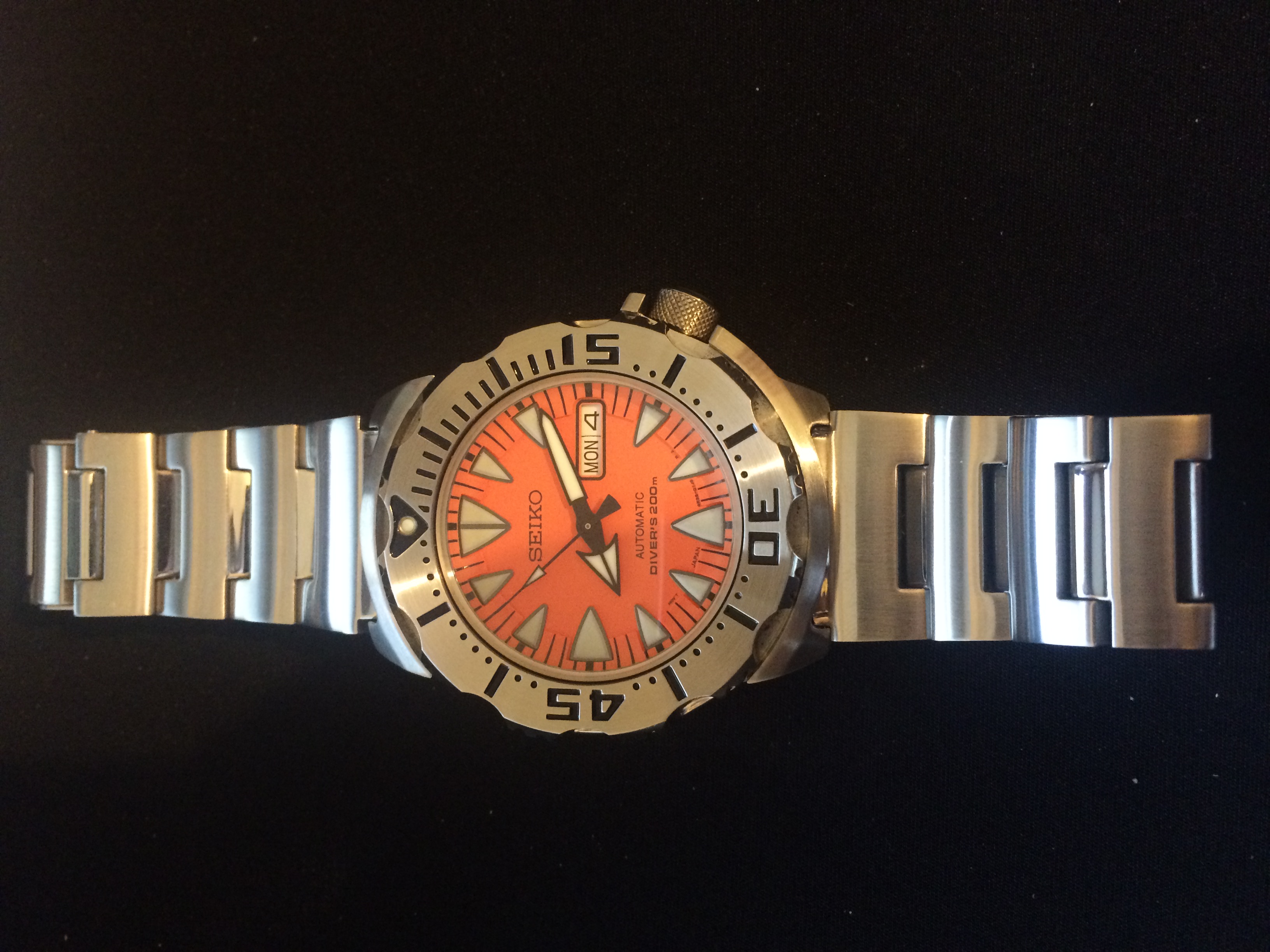 FS: Seiko SRP309 Orange Monster | WatchCharts Marketplace