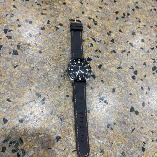 Filson Shinola Dutch Harbor Black 43mm 300 Meter Dive Watch F0120001751 ...