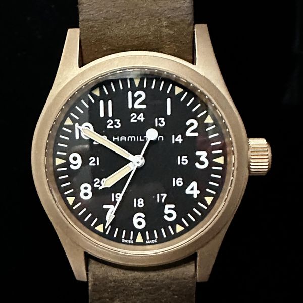 [WTS] Hamilton Khaki Bronze | WatchCharts Marketplace