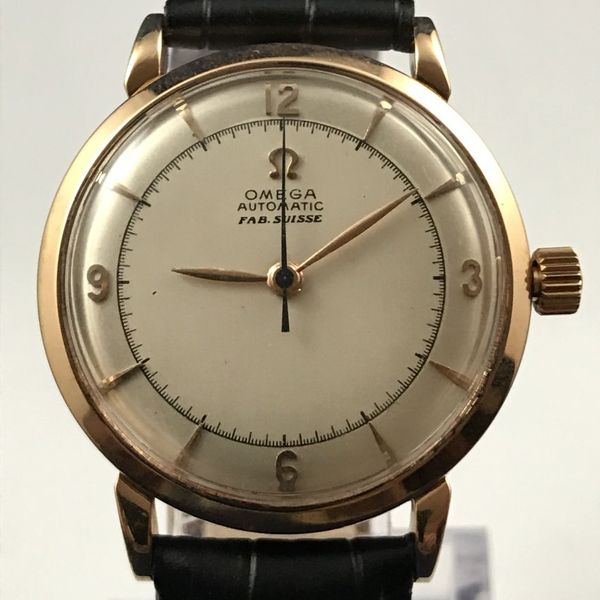 FS: Fully Serviced Vintage (1950s) Omega Automatic 18k Rose Gold ...