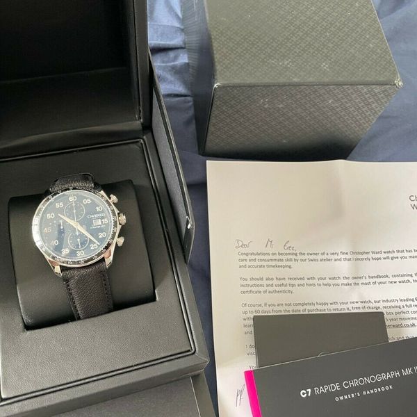 CHRISTOPHER WARD C7 QUARTZ RAPIDE MKII | WatchCharts Marketplace