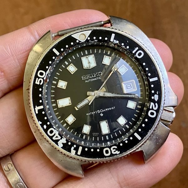 Vintage! SEIKO 6105-8110 Apocalypse Now CAPTAIN WILLARD 44mm Watch-Runs ...