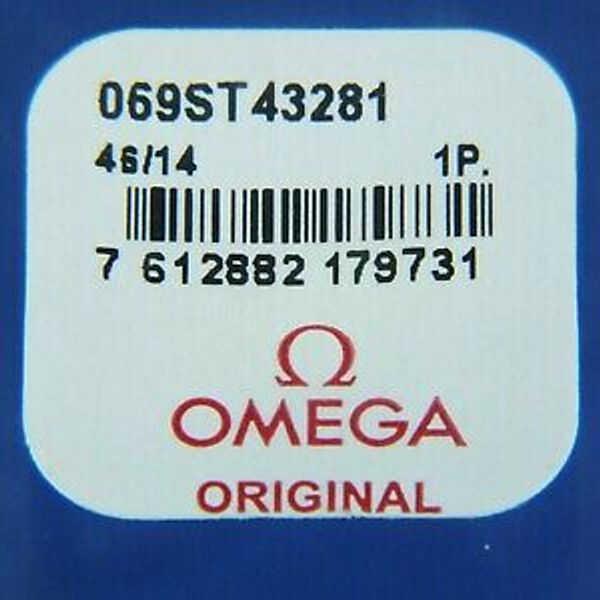 Omega Crown Pusher 069ST43281 For Quartz CAL. 1340, 1342, 1343, 1345 ...