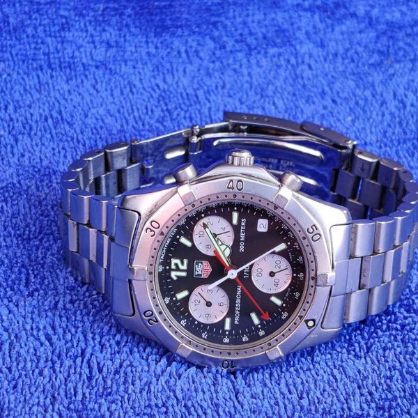 Authentic Swiss TAG HEUER Men's Watch - CK1110 | WatchCharts Marketplace