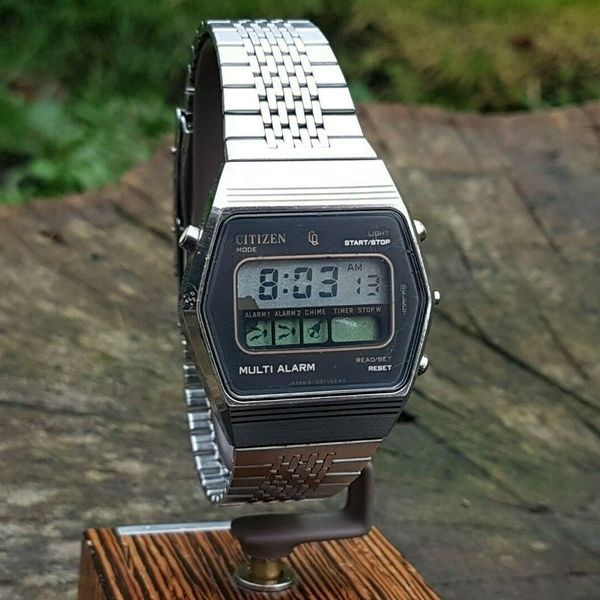 Vintage Digital Watch 1970s Citizen LCD Quartz Digital Model 40-1137 ...