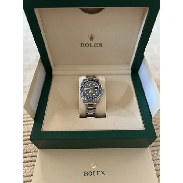 Rolex GMT-Master II batgirl 2024 Jubilee Bracelet - 126710BLNR ...