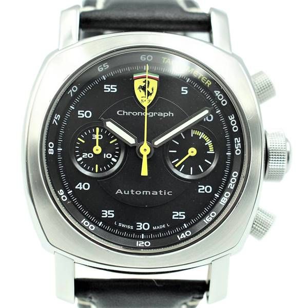[Used] OFFICINE PANERAI FER00008 Ferrari Scuderia Chronograph ...