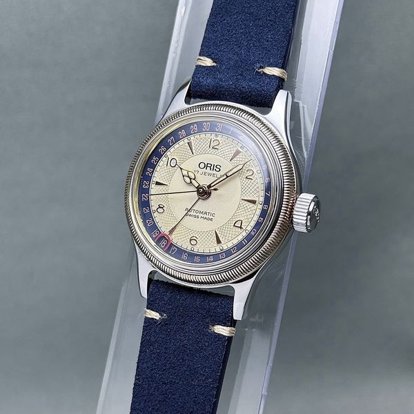 ORIS AUTOMATIC BIG CROWN POINTER DATE - BI-COLOR DIAL - Excellent ...