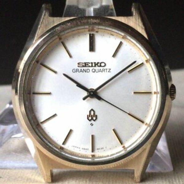 Vintage SEIKO Quartz Watch/ GRAND QUARTZ 4840-8040 Cap Gold 1975 For ...