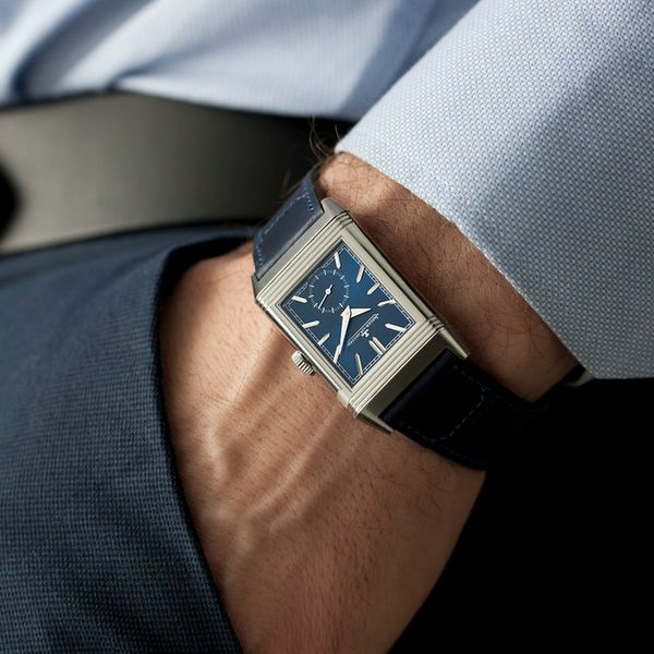 fsot - Jaeger LeCoultre - JLC - Reverso - Tribute - Blue - 3978480 ...