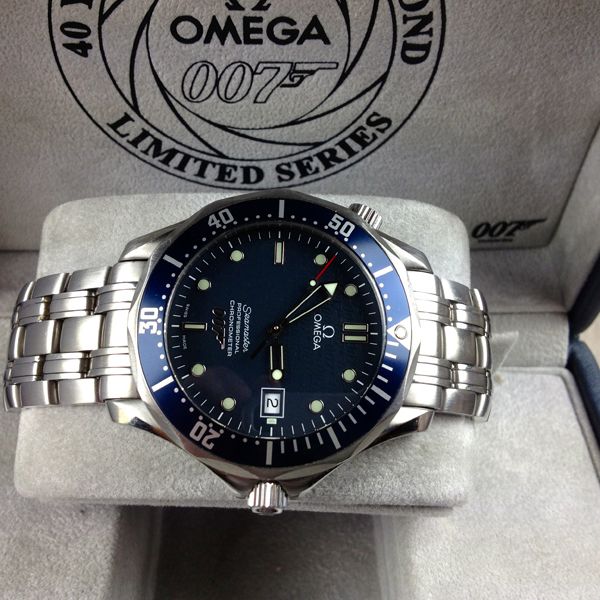 Omega Seamaster - James Bond 007 limited Edition 40th Anniversary ...