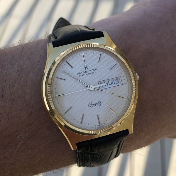 BEAUTIFUL Vintage Hamilton Masterpiece Menâ s Watch *READ ...