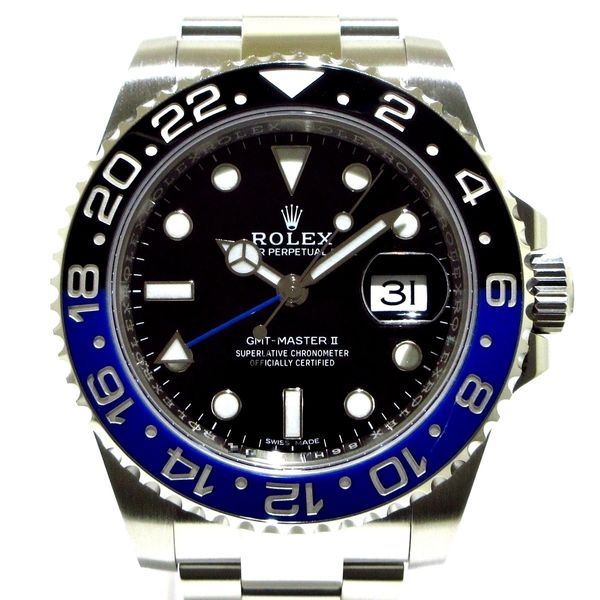[New] [Used] ROLEX GMT Master 2 Watch SS / 11 frames + 2 frames (full ...