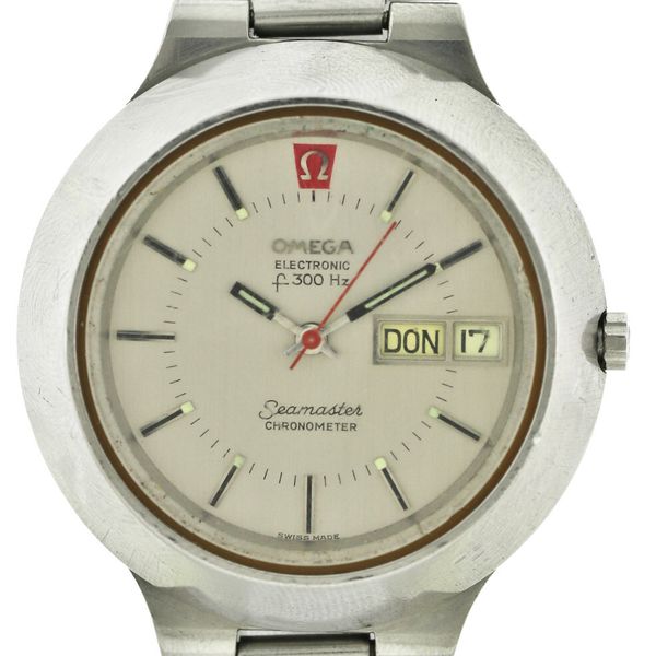 Omega Seamaster Electronic F 300 Chronometer Tuning Fork Watch ...