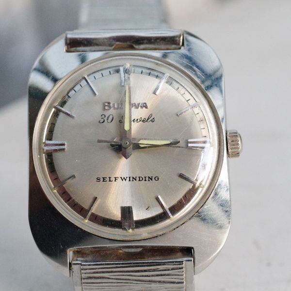 Vintage 1966 M6 Bulova 30 Jewel Selfwinding Automatic watch PARTS ...