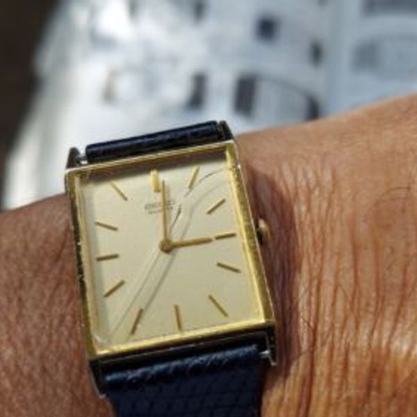 Vintage 1983 SEIKO Quartz RECTANGULAR Men's Wristwatch . | WatchCharts Marketplace