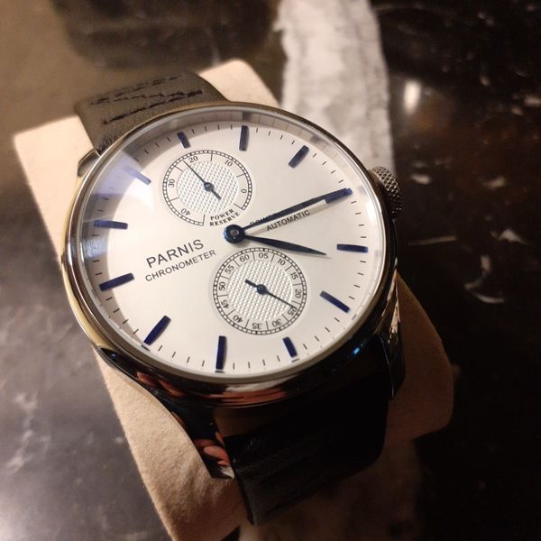PARNIS Automatic Watch, Chronometer, Power Reserve | WatchCharts ...