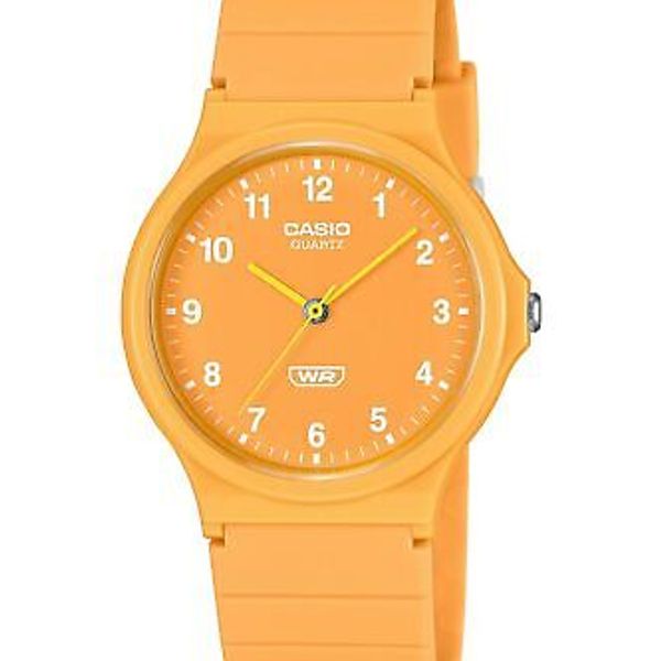 Casio Yellow Unisexs Analogue Watch Casio Collection MQ-24B-9BEF ...