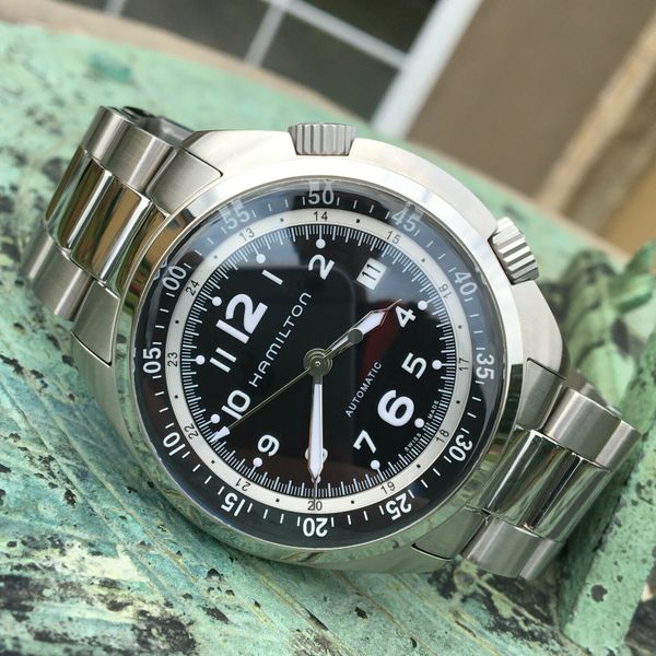 Hamilton Khaki Aviation Pilot Pioneer Automatic Wrist Watch 41mm ...